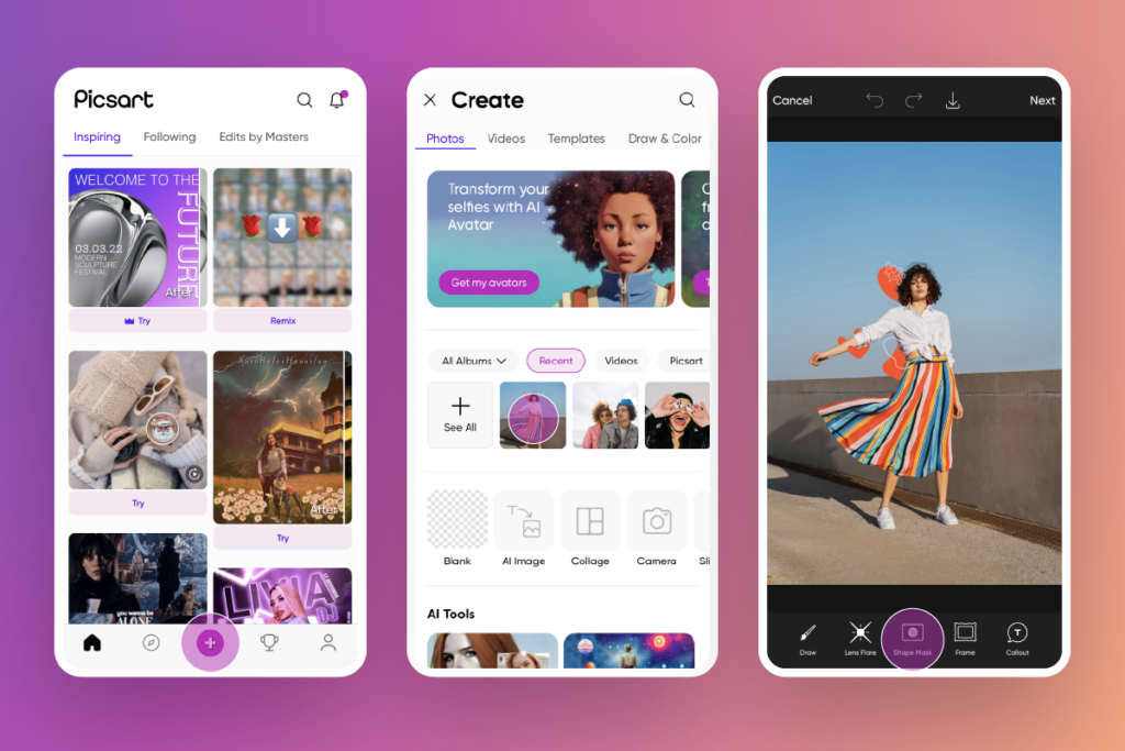 How to Add Shape Masks to Your Photos - Picsart Blog