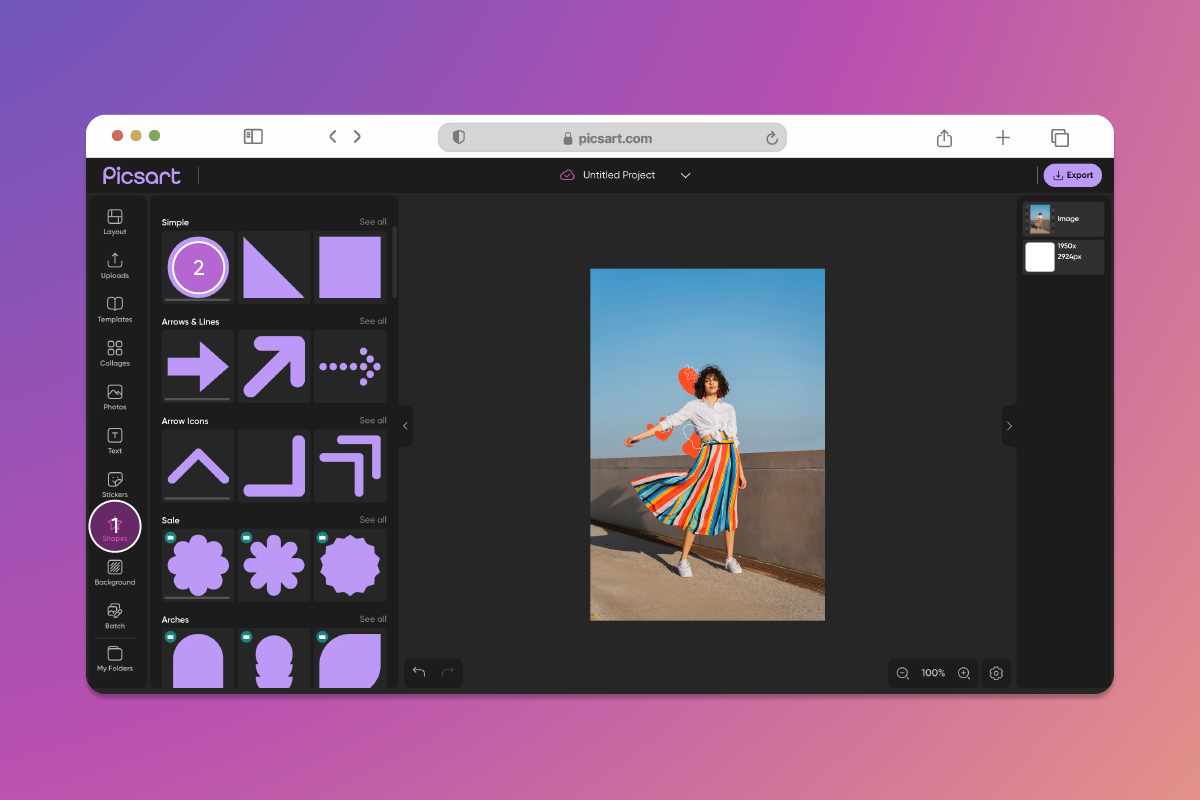 How to Add Shape Masks to Your Photos - Picsart Blog