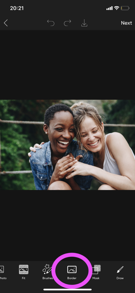 Learn How to Add a Beautiful Border to a Picture Using Our Photo Editor ...