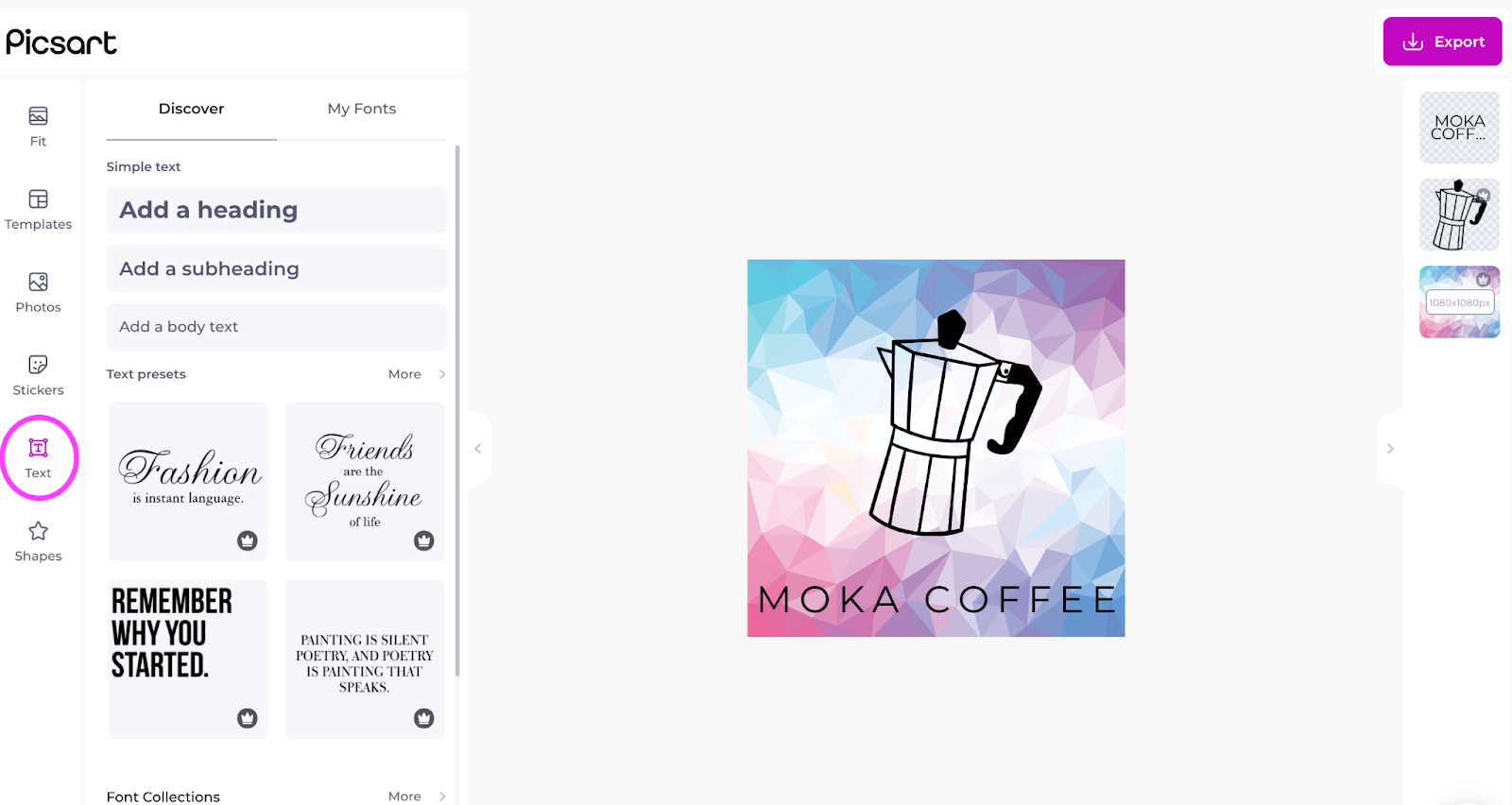 Tips for Designing Your Own Logo With PicsArt