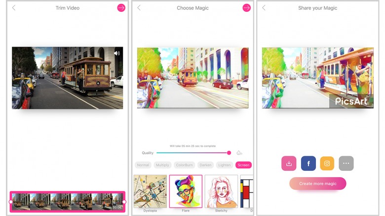 Videos Become Moving Animations With Magic Video