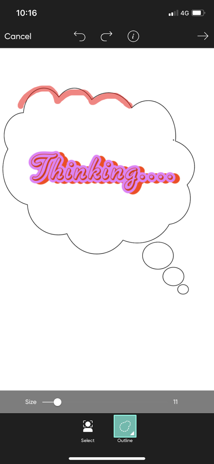 Make Friends Into Stickers With the Cutout Tool