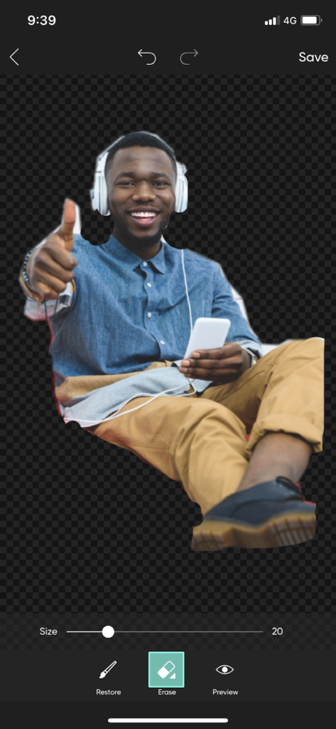 Make Friends Into Stickers With the Cutout Tool