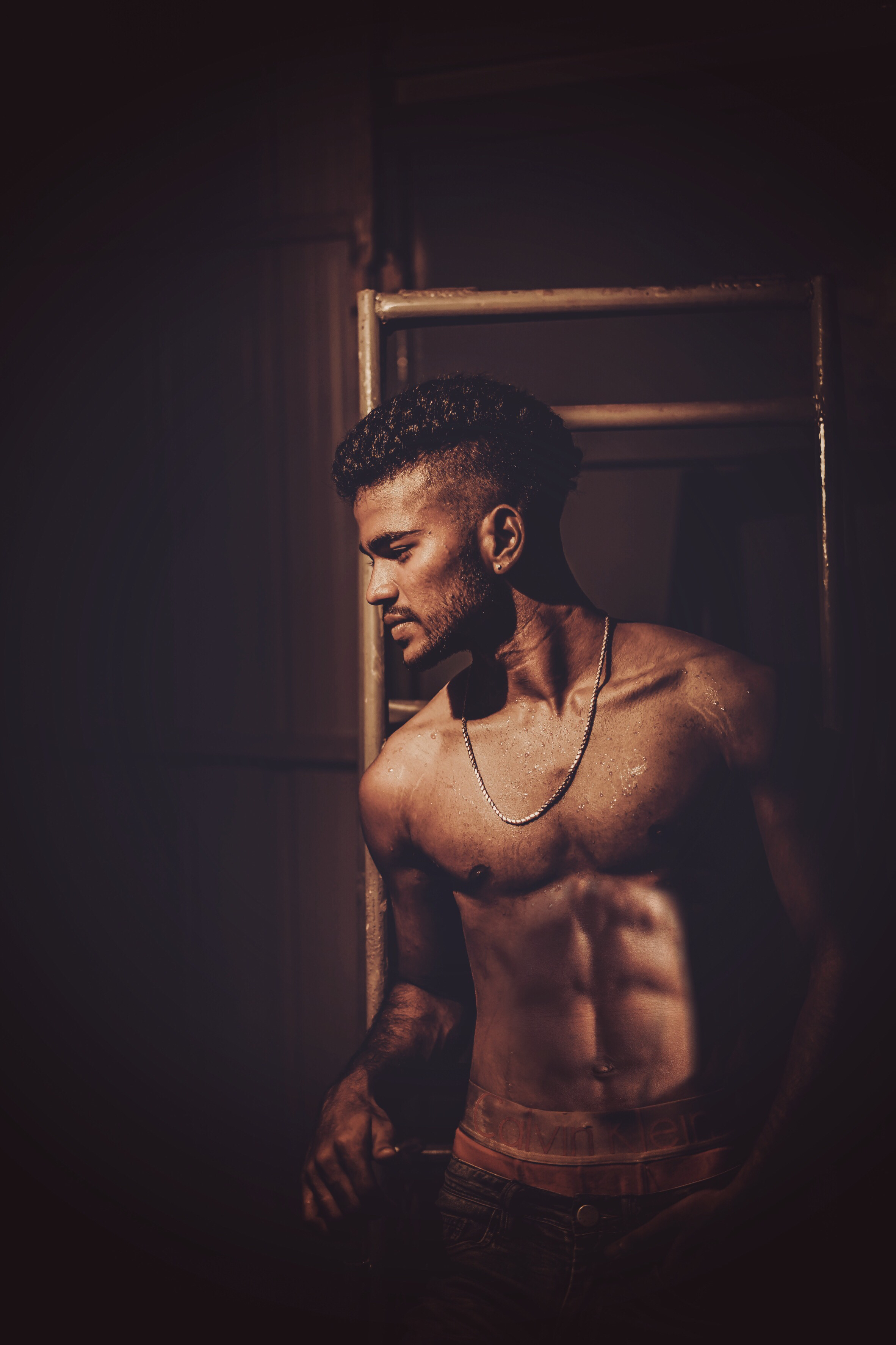 Man with abs edited with PicsArt abs sticker - Picsart Blog