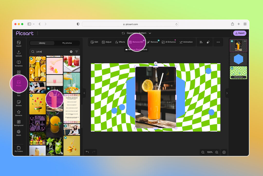 15 geometric patterns in graphic design to inspire you - Picsart Blog