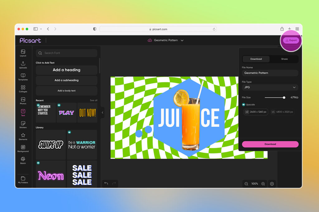 15 geometric patterns in graphic design to inspire you - Picsart Blog