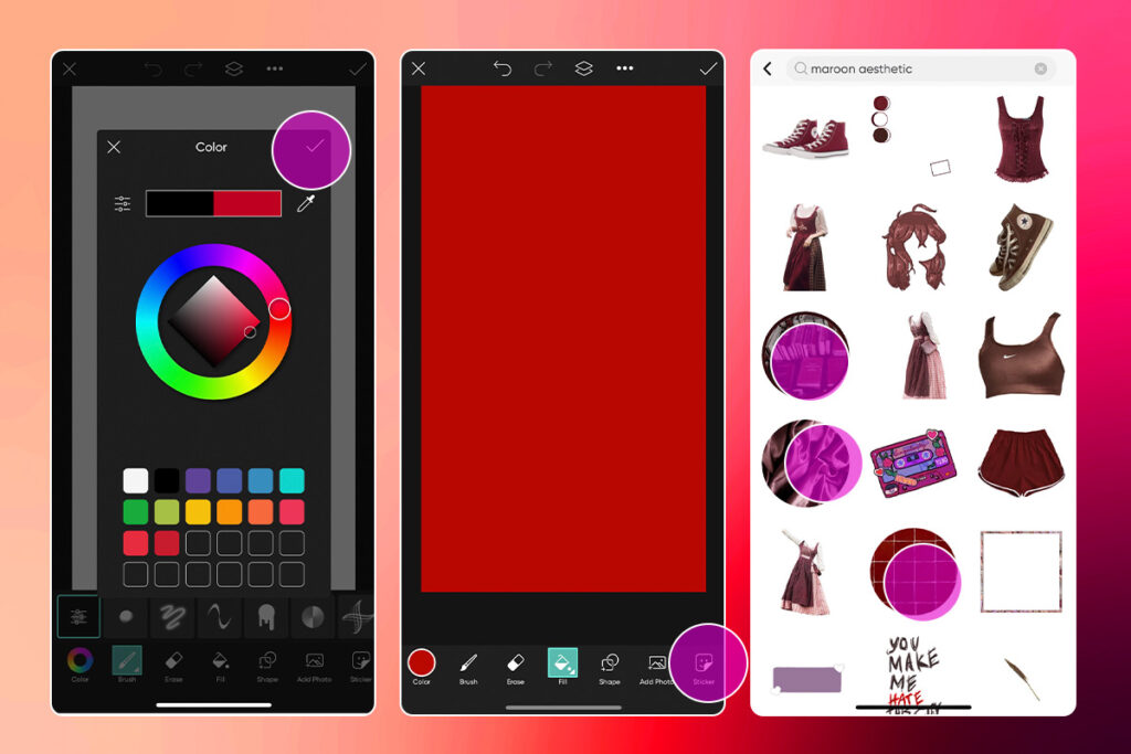 Maroon Color: Hex Code, Shades & Design Ideas - Picsart Blog