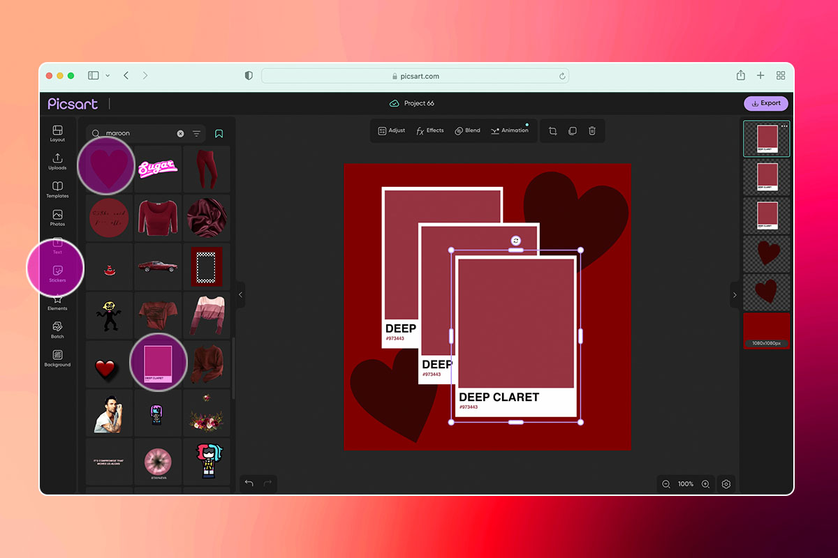 Maroon Color: Hex Code, Shades & Design Ideas - Picsart Blog