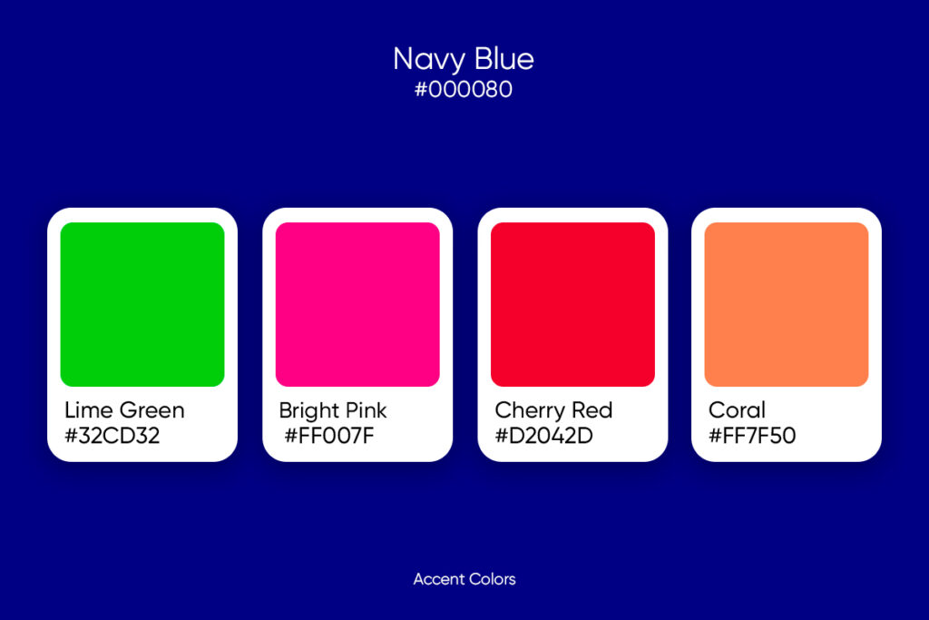 What Color Is Navy Blue? How To Work With It, Shades, and Related ...