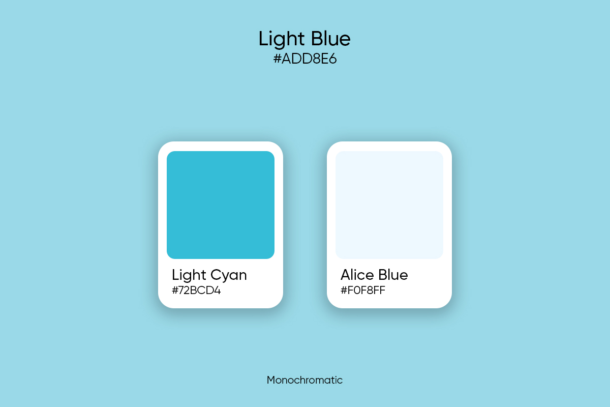 Light Blue Color: Hex Code, Shades & Design Ideas - Picsart Blog