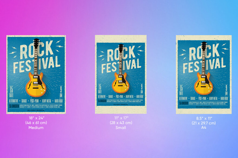 Poster Size: Standard Sizes and How To Measure Them - Picsart Blog