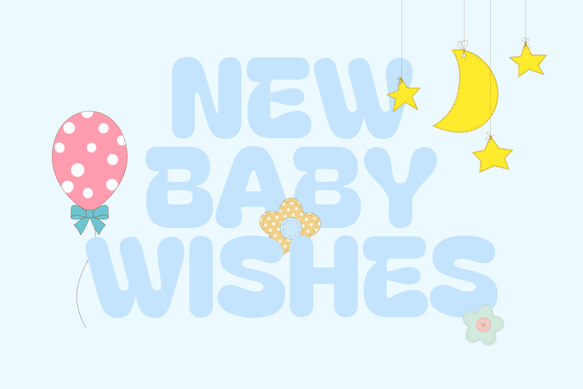 Congratulations Baby Girl Banner