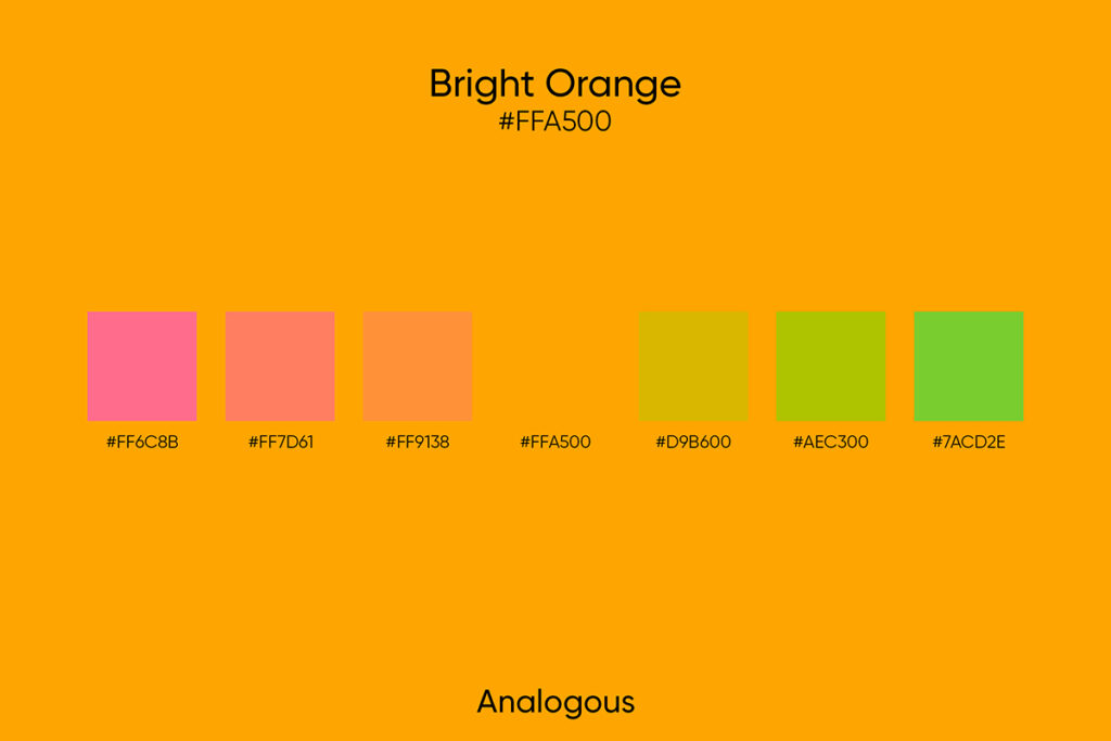 Bright Orange: Shades, Palettes & Similar Colors - Picsart Blog