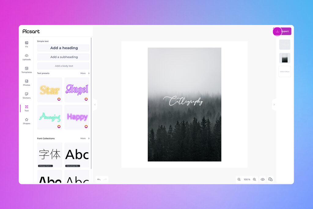 15 Best Free Calligraphy and Lettering Fonts - Picsart Blog