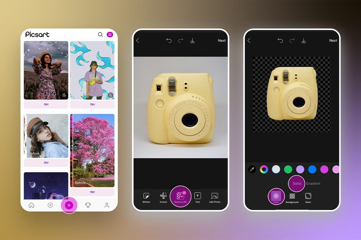 Change Your Background In Just One Tap With Picsart s New Background 