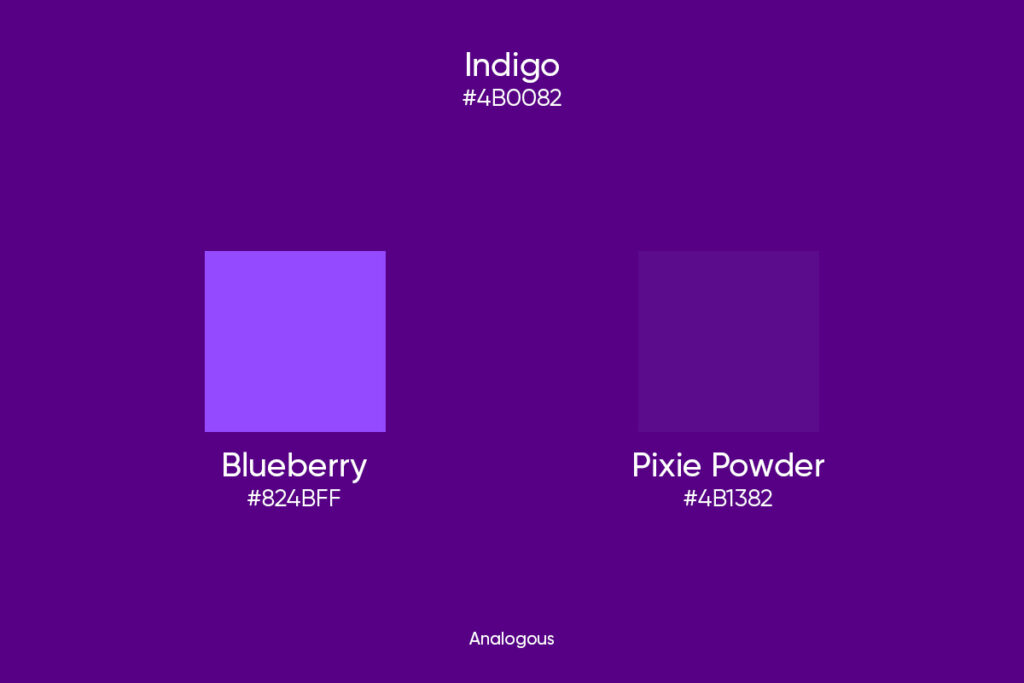 Indigo color: hex code, shades, and design ideas - Picsart Blog