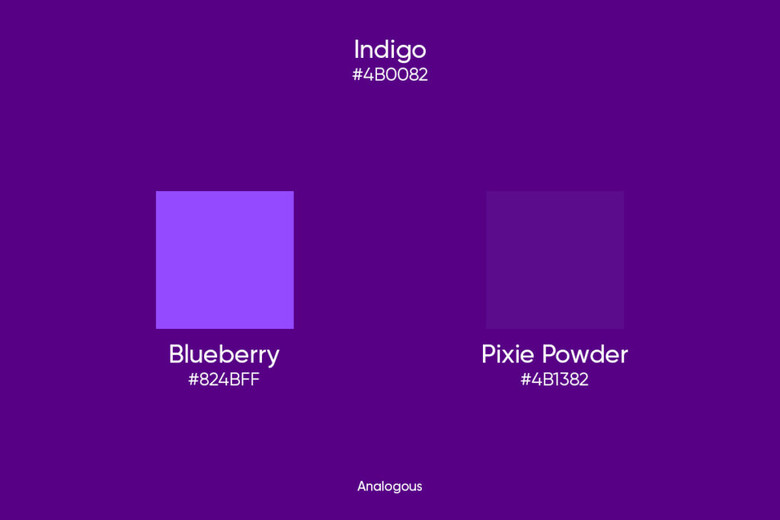 Indigo color: hex code, shades, and design ideas - Picsart Blog