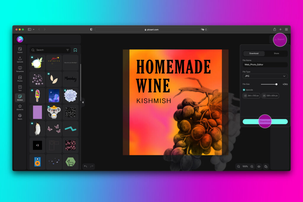 How To Find The Right Label Sizes - Picsart Blog