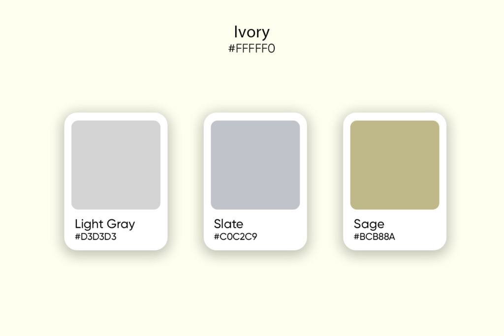 Ivory Color: Its Meaning, Similar Colors and Palette Ideas - Picsart Blog