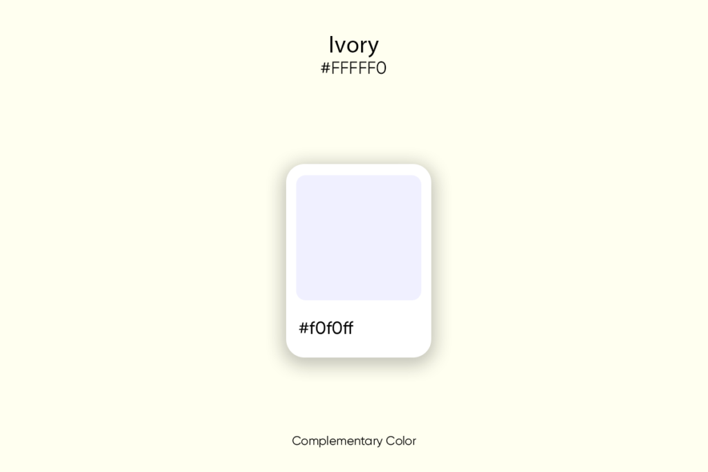 Ivory Color: Its Meaning, Similar Colors and Palette Ideas - Picsart Blog
