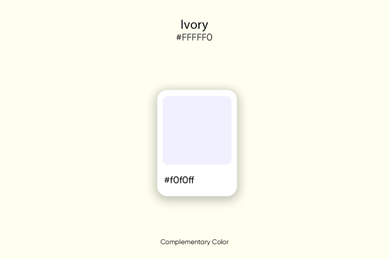 Ivory Color: Its Meaning, Similar Colors and Palette Ideas - Picsart Blog