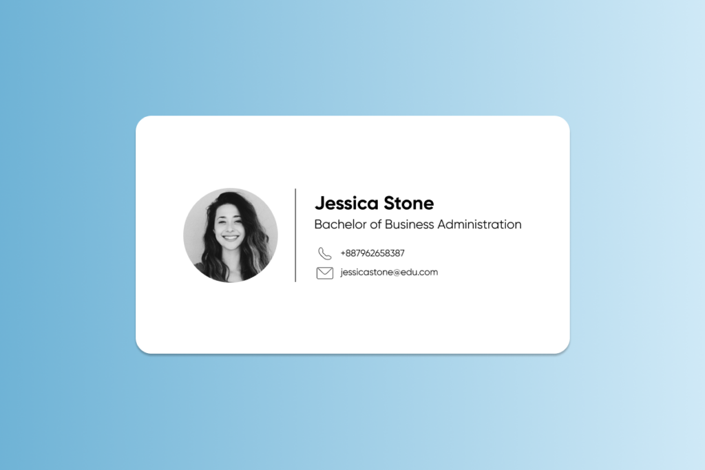 Student email signature example - Picsart Blog Student email signature example - Picsart Blog
