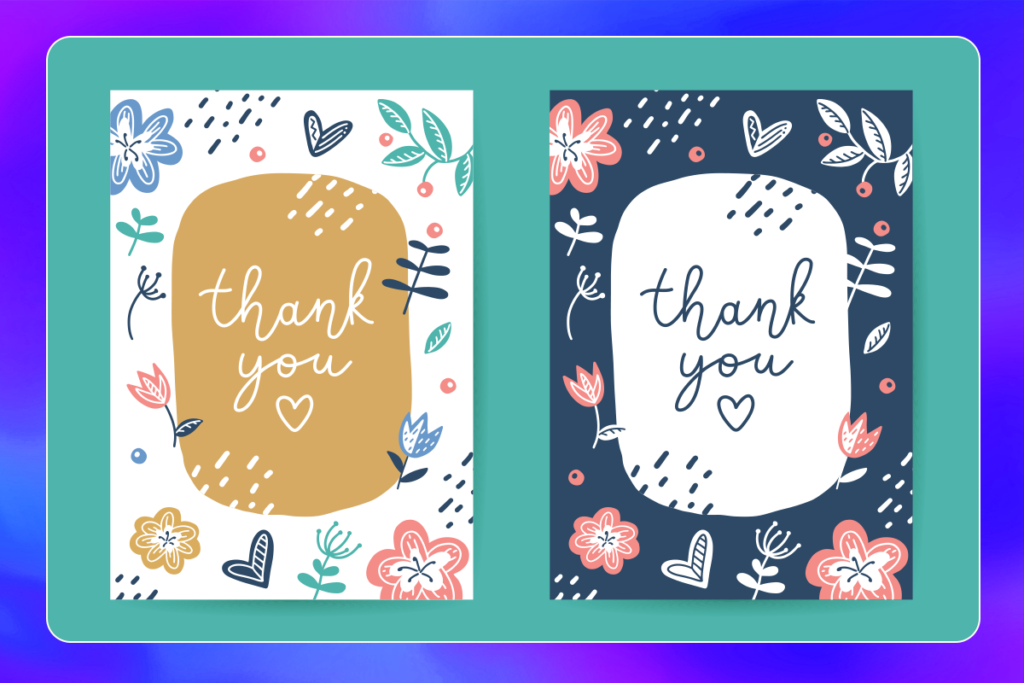 6 Thank You Notes for Customers + How to Design Your Own - Picsart Blog