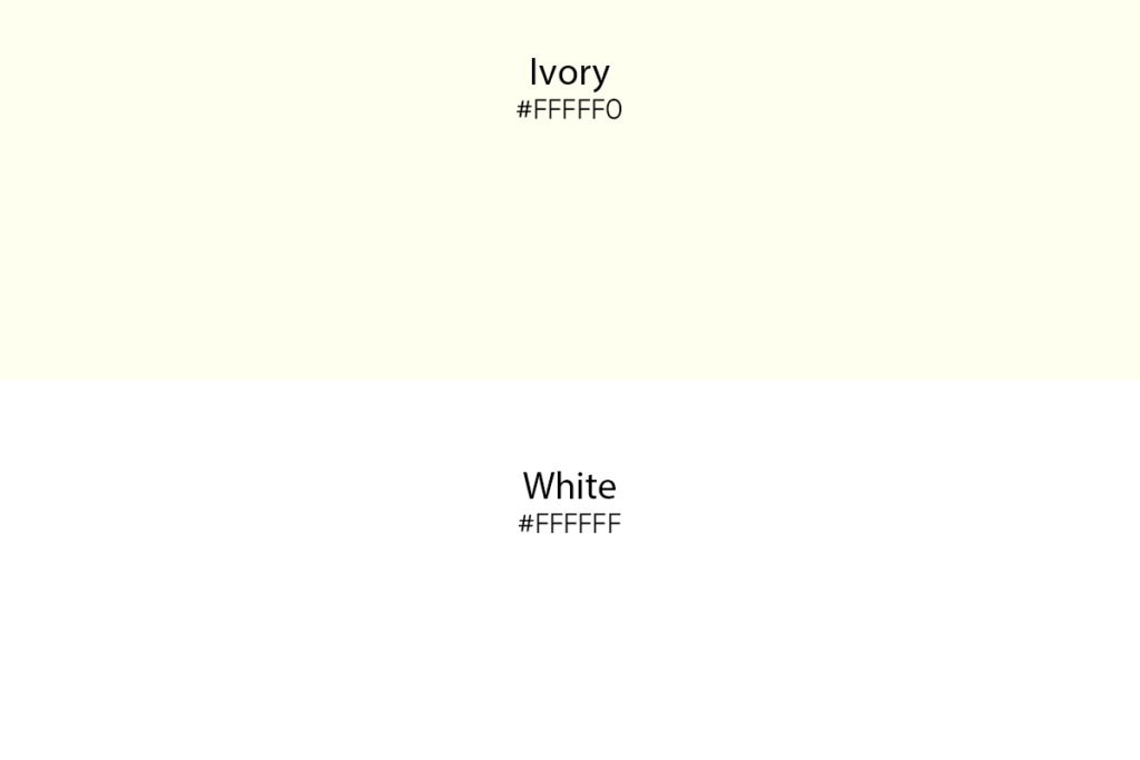 Ivory Color: Its Meaning, Similar Colors and Palette Ideas - Picsart Blog