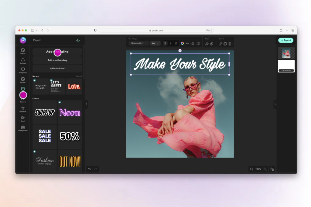 A Complete Tutorial on How To Make a Text Collage - Picsart Blog