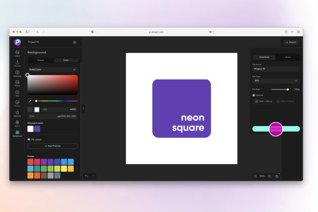 5 Square Logos to Get Inspired + How to Create Your Own - Picsart Blog