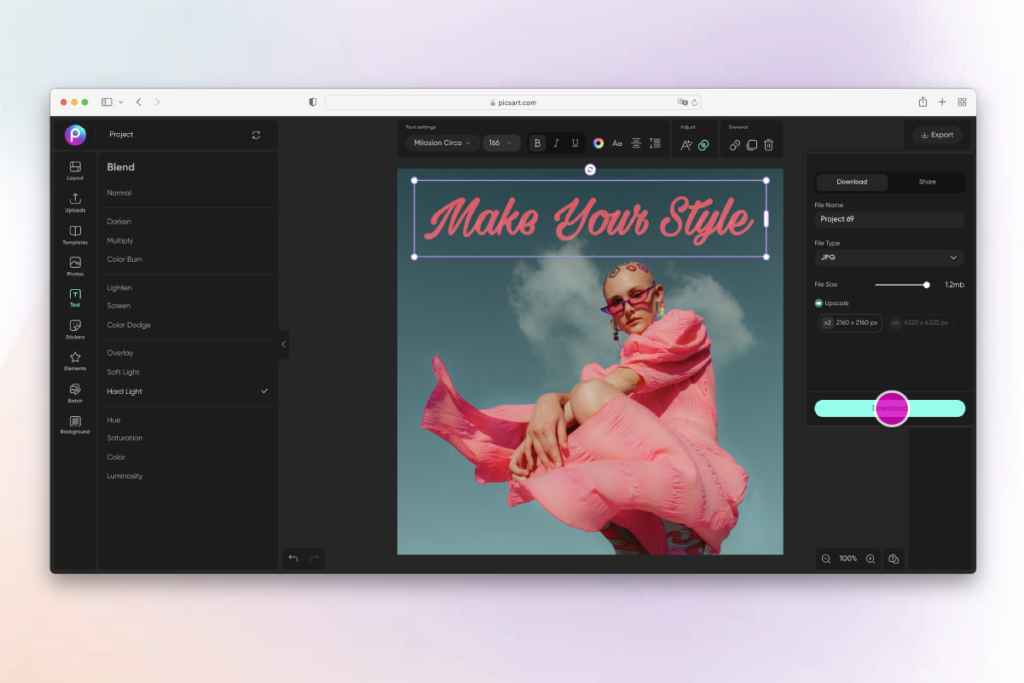 A Complete Tutorial on How To Make a Text Collage - Picsart Blog