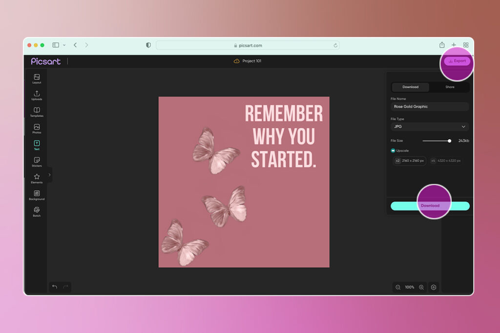 Rose gold: hex code, shades, and design ideas - Picsart Blog