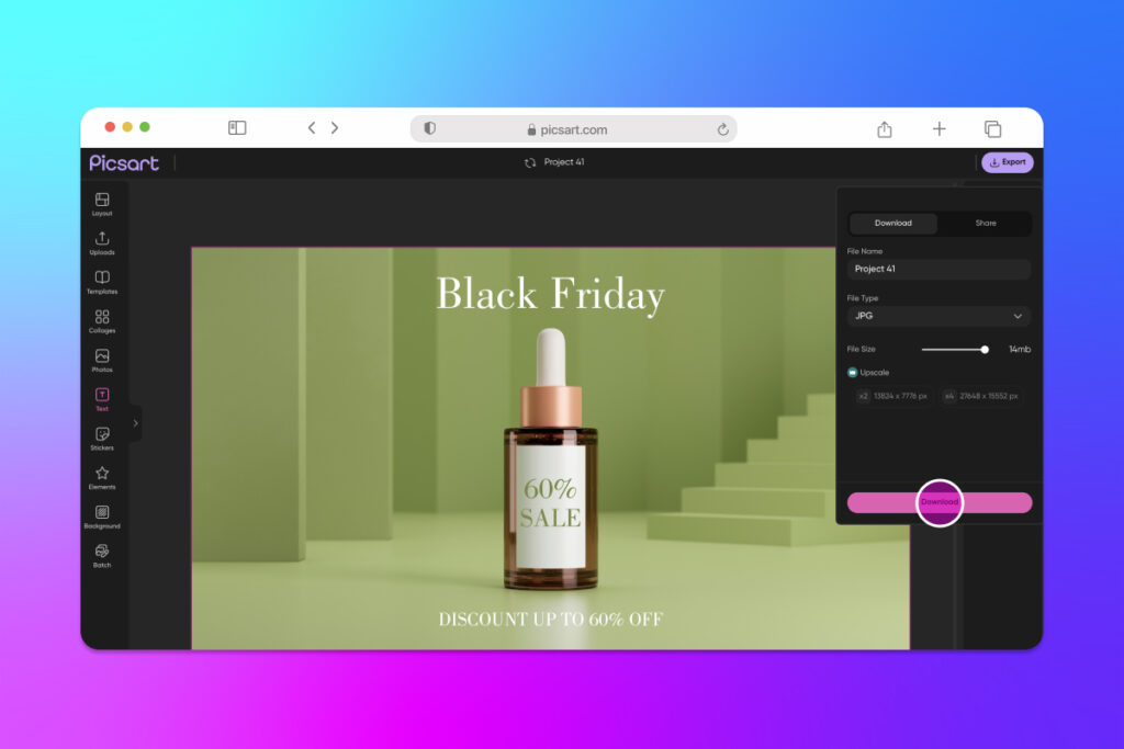 Black Friday banner ideas and examples - Picsart Blog
