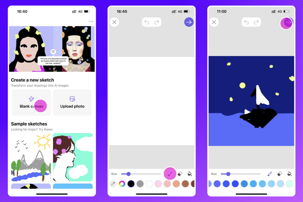 Meet SketchAI: A New App to Turn Your Drawings into AI Art - Picsart Blog