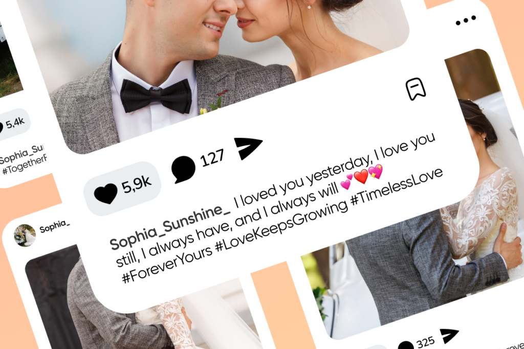 170 Wedding Caption Ideas for Your Special Day