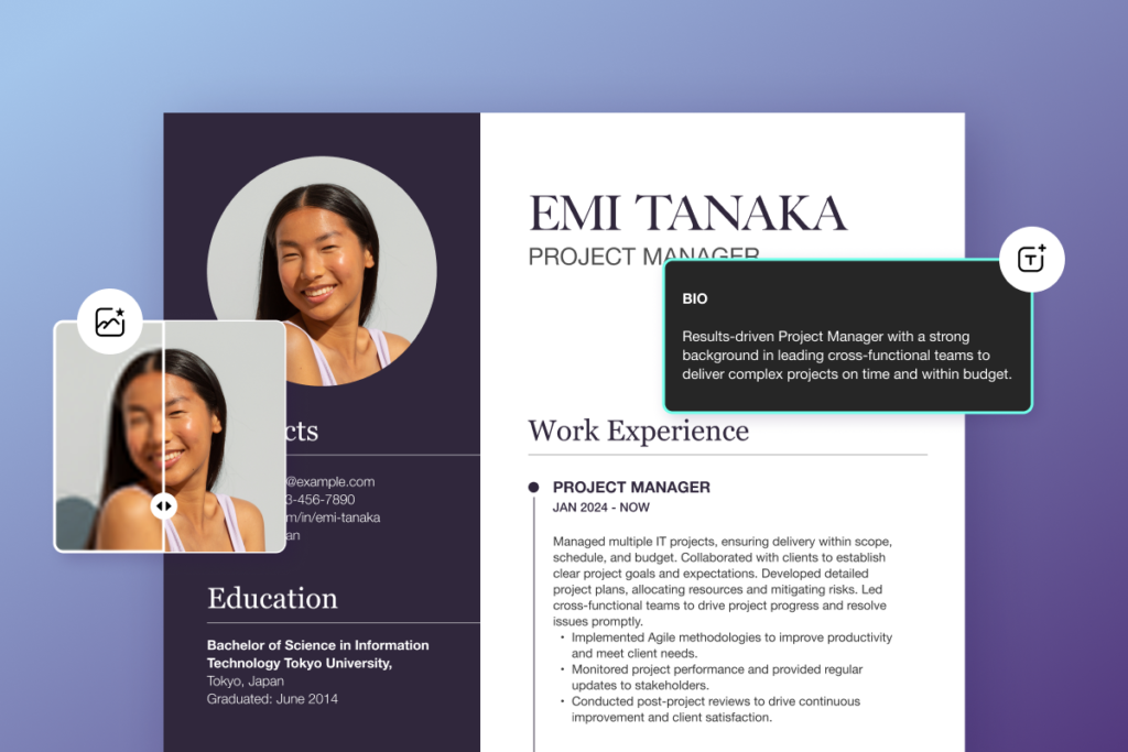The best resume fonts to impress employers | Picsart Blog