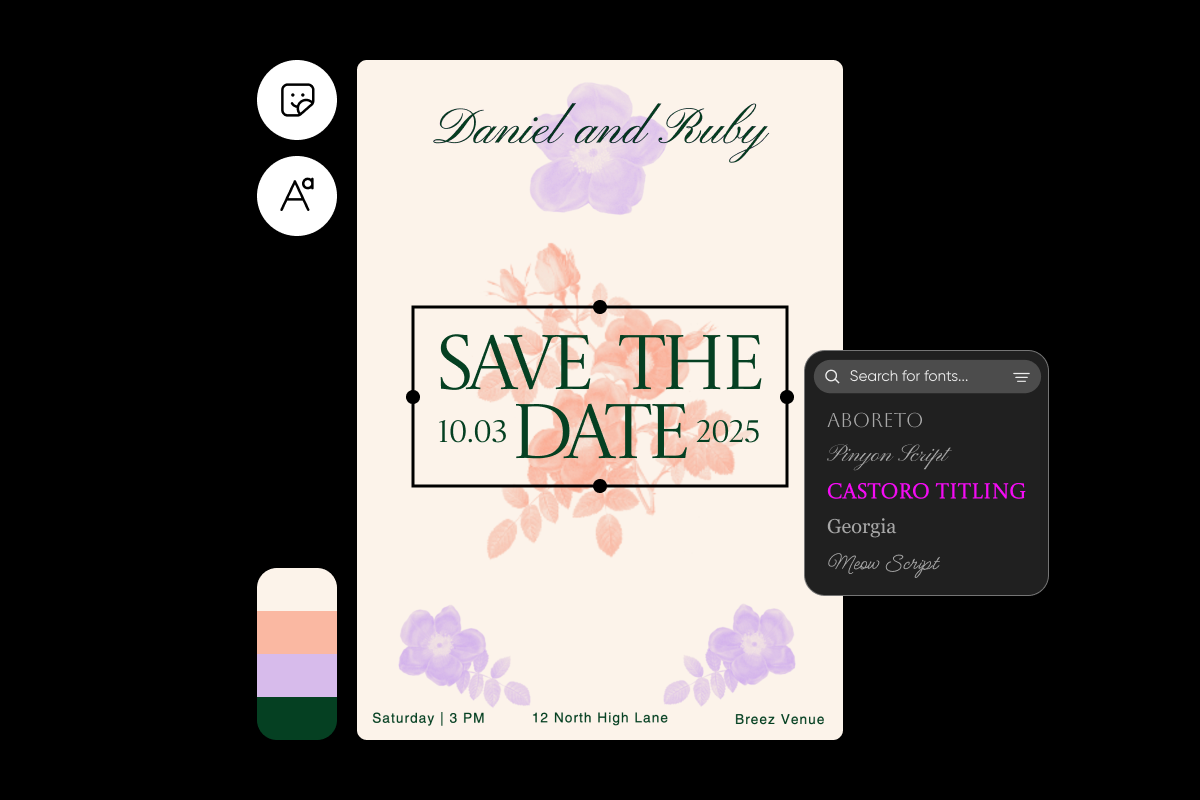The best 20 wedding fonts for your special day