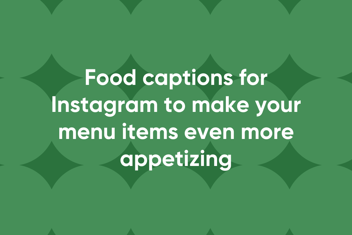 Food captions for Instagram | Picsart blog