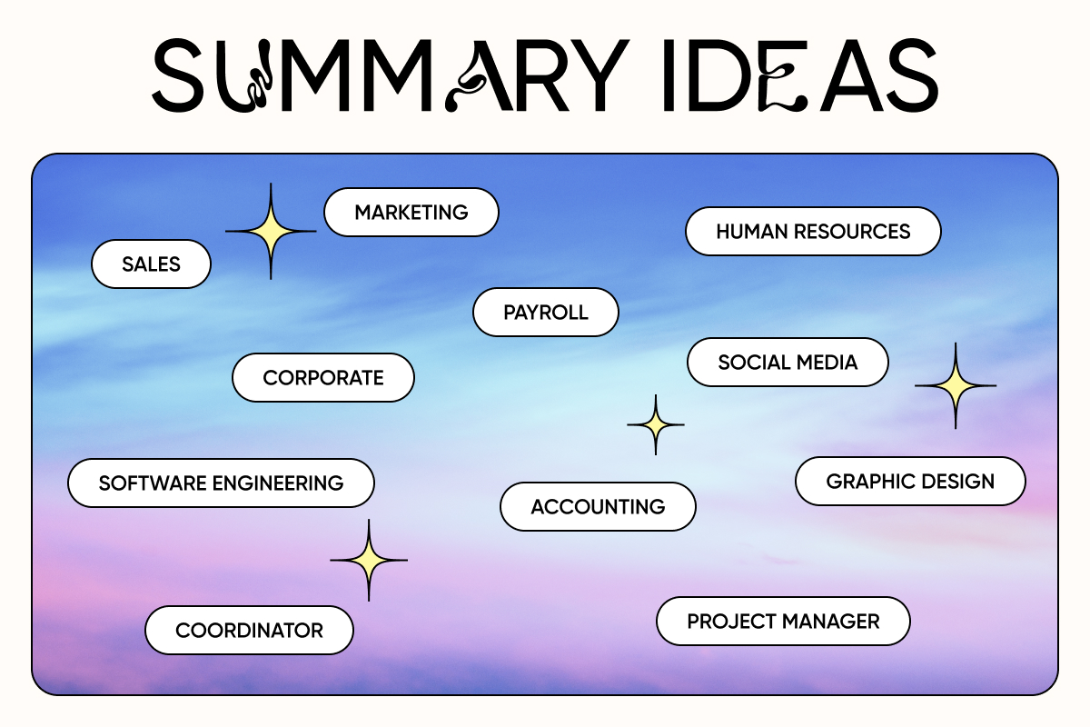 How to write a resume summary (+ 11 resume summary ideas)