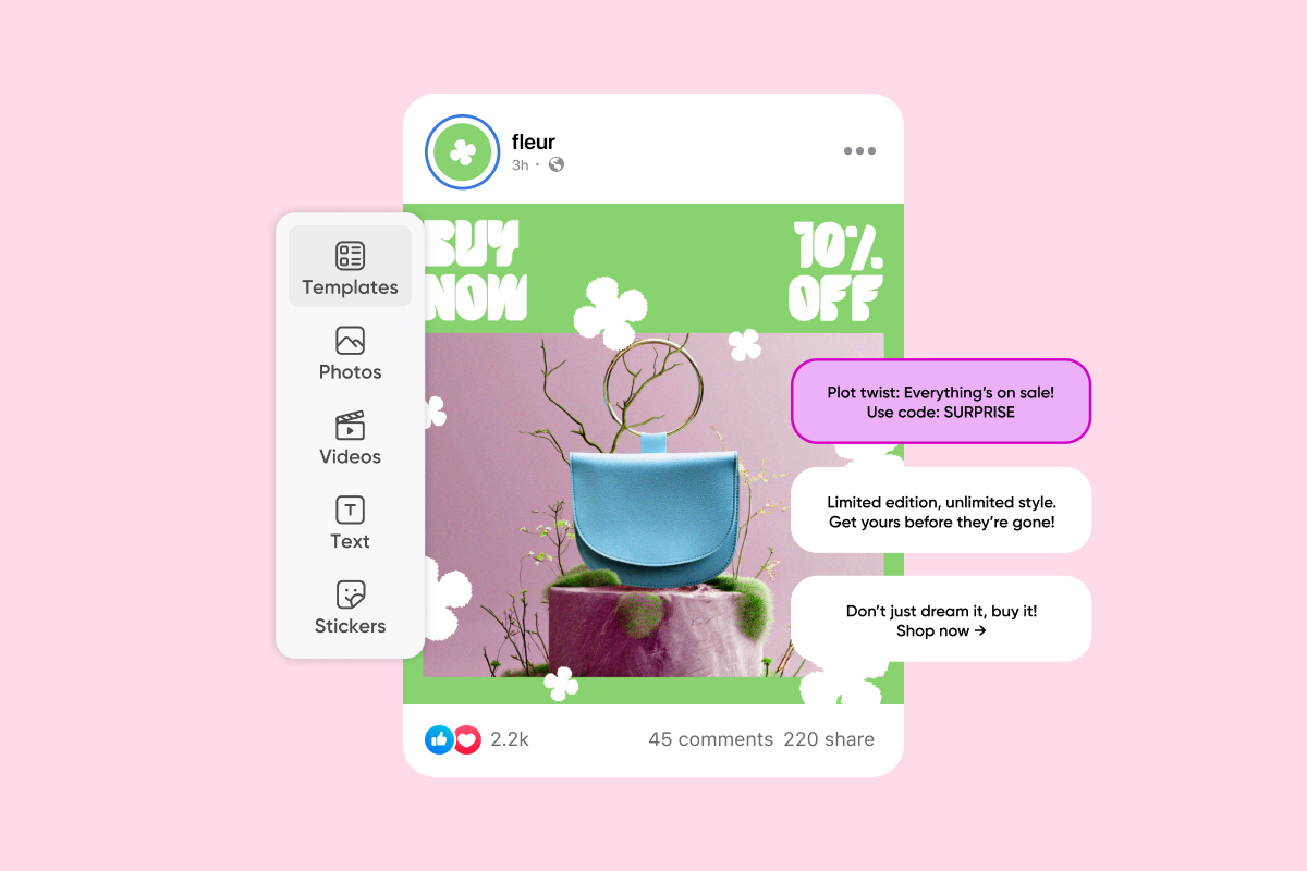 35 Facebook post ideas to promote your small business