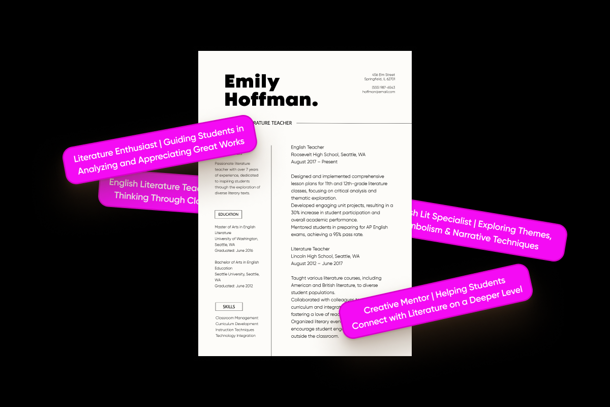 50+ resume headline examples to make yours stand out