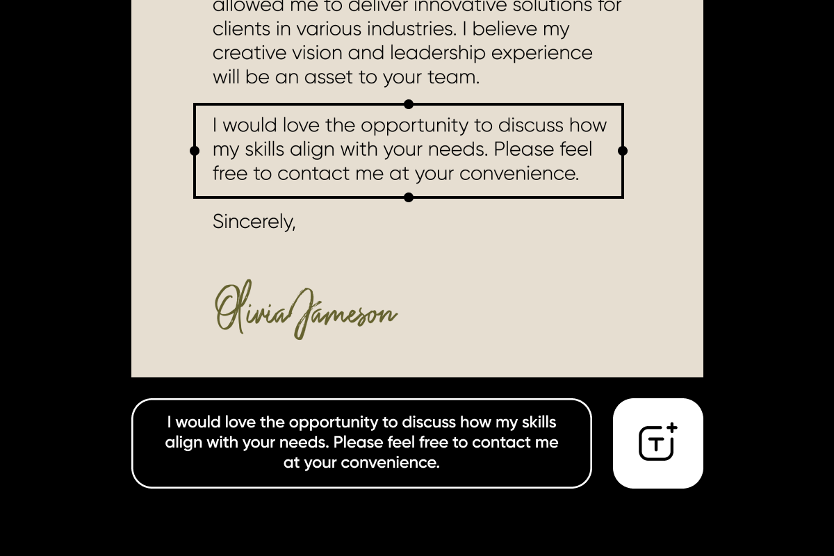 How to close a cover letter with confidence and impact