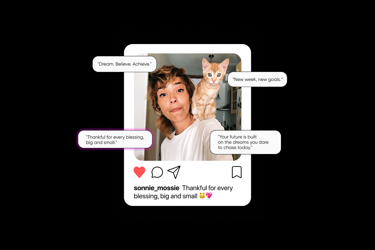 Inspiring captions for Instagram