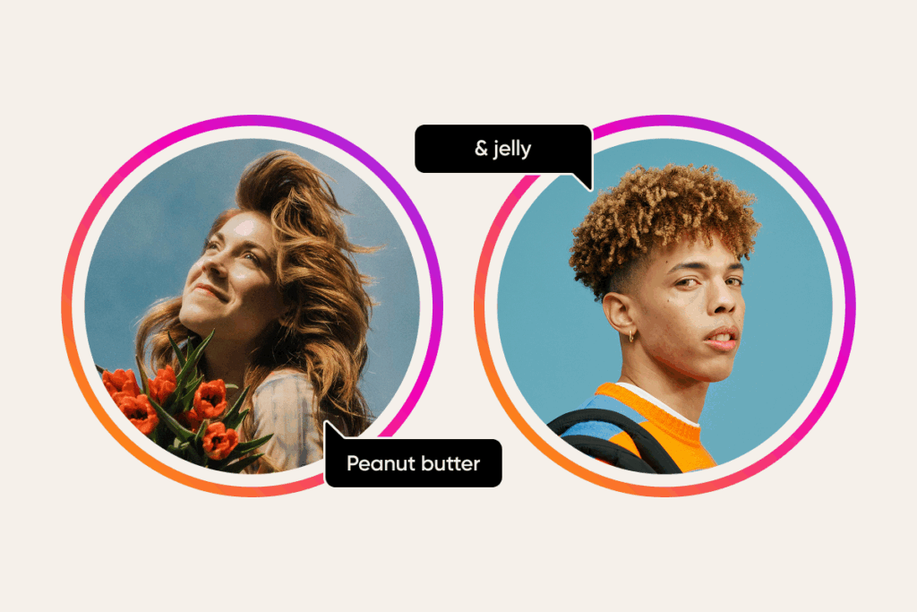 Matching bio ideas for couples and besties - Picsart Blog