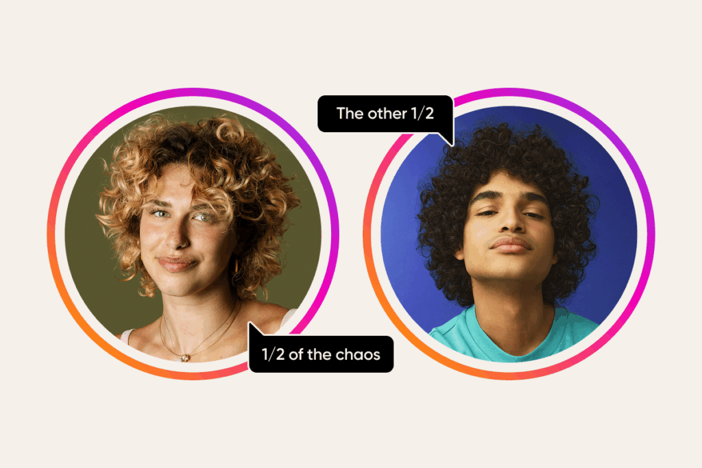 Matching bio ideas for couples and besties - Picsart Blog