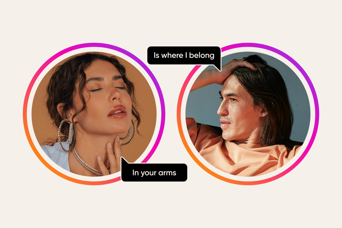 Matching bio ideas for couples and besties - Picsart Blog