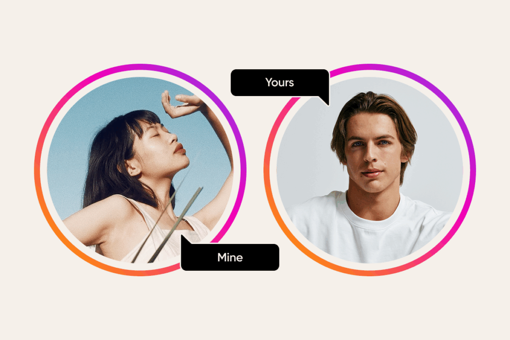 Matching bio ideas for couples and besties - Picsart Blog