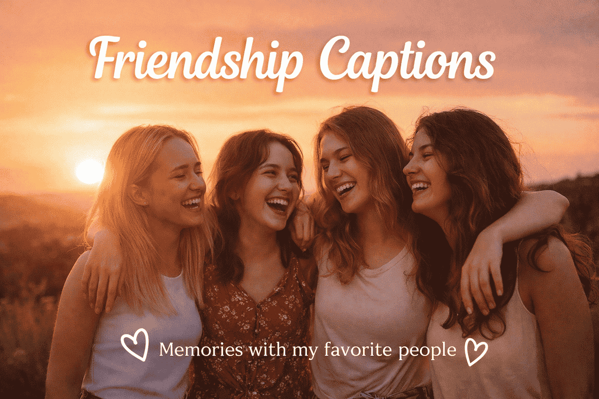 120+ Friendship Captions for Instagram | Picsart Blog