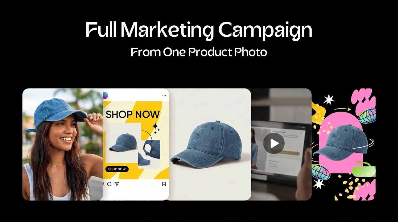 Create A Full Marketing Campaign From One Product Photo