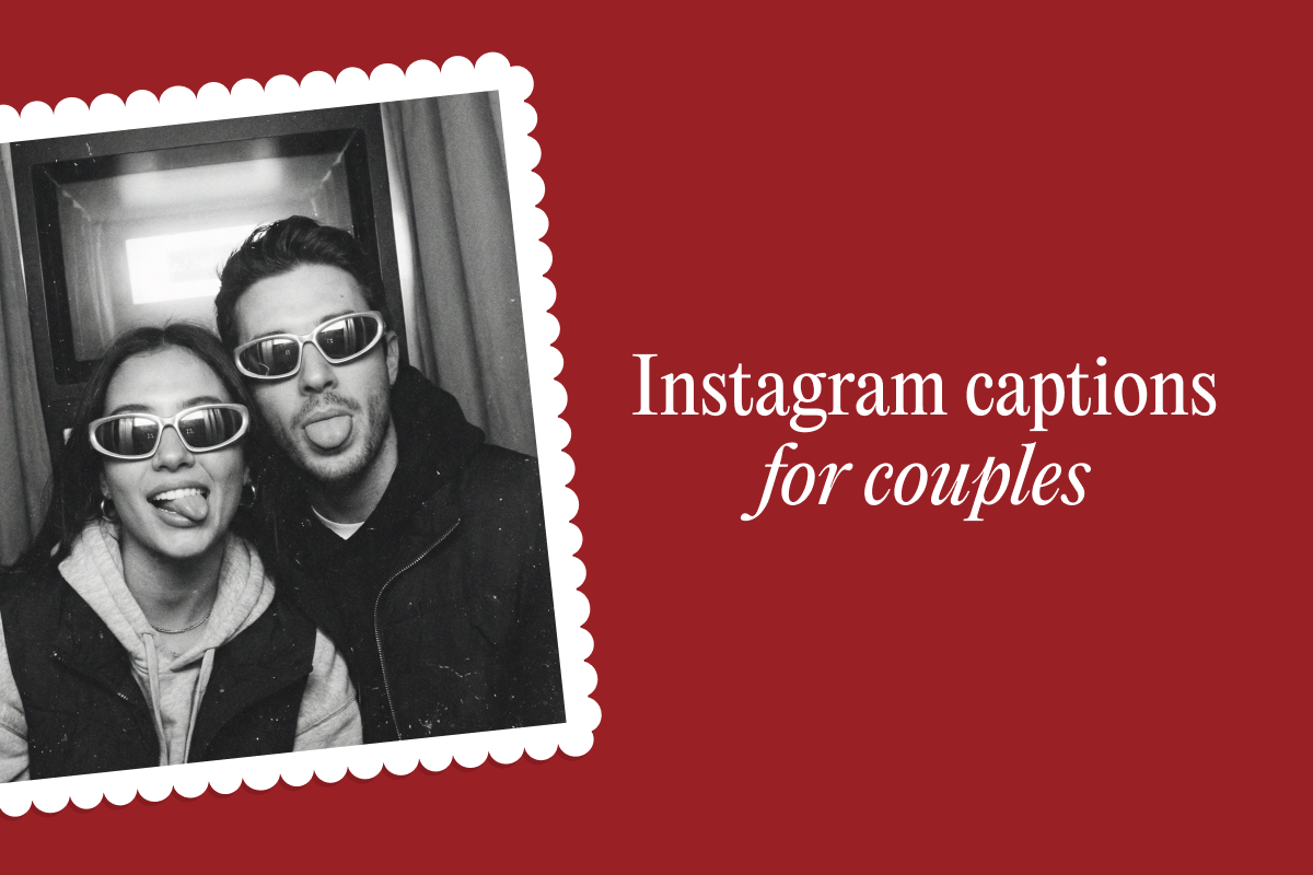 90 Instagram captions for couples | Picsart Blog